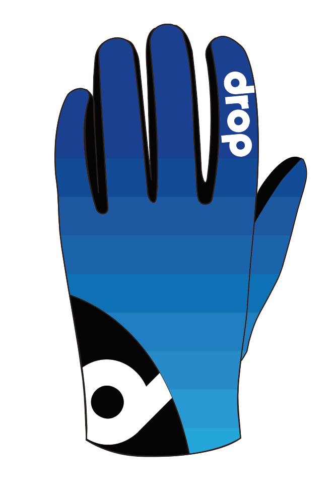 Drop Alpha Blue Gloves – Drop Sports